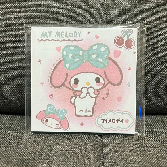 Sanrio | Office | My Melody Sticky Note Pad | Poshmark